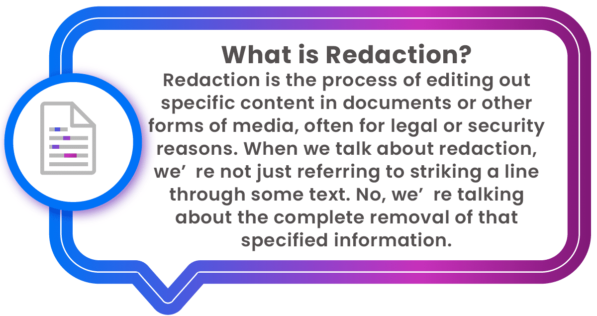 ShareVault's Guide: Secure Document Redaction - redacting