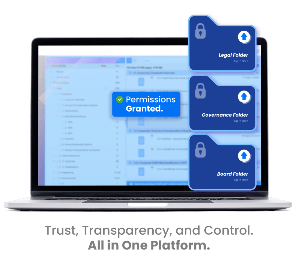 ShareVault: Secure Data Room for Corporate Governance