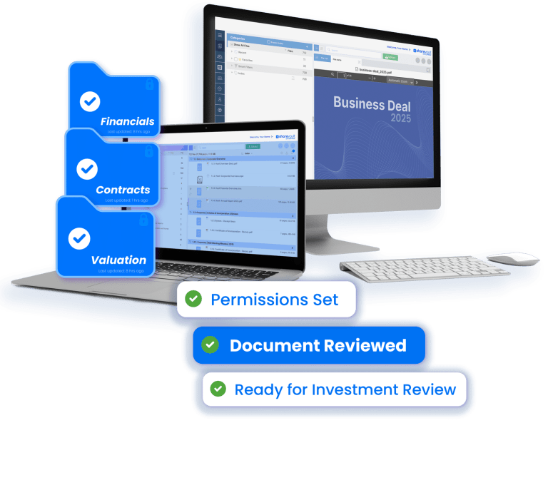 ShareVault: Secure M&A Buy-Side Data Rooms